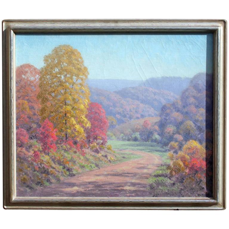 Impressionist Landscape by Dale Bessire For Sale at 1stDibs
