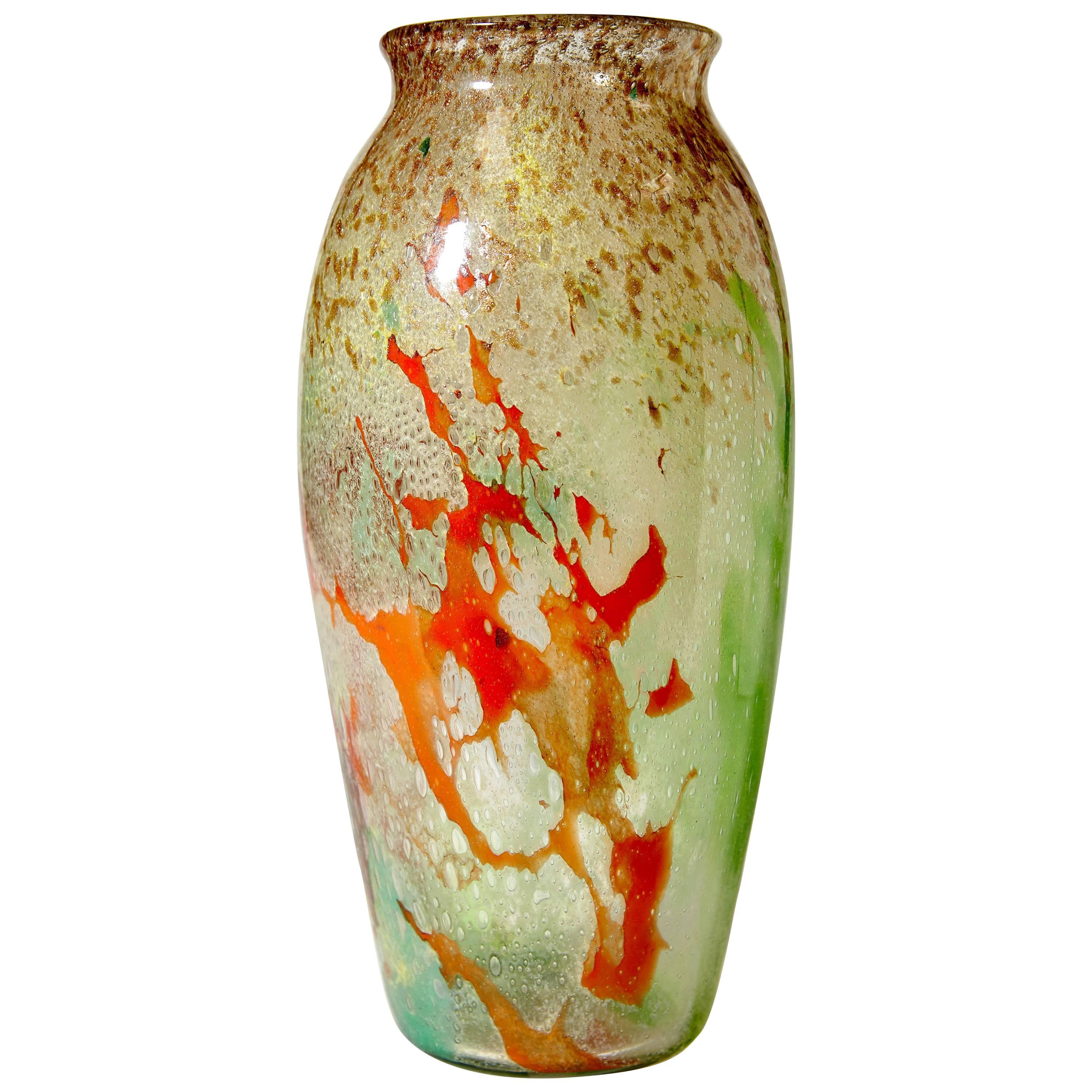 Important Midcentury Murano Vase at 1stDibs