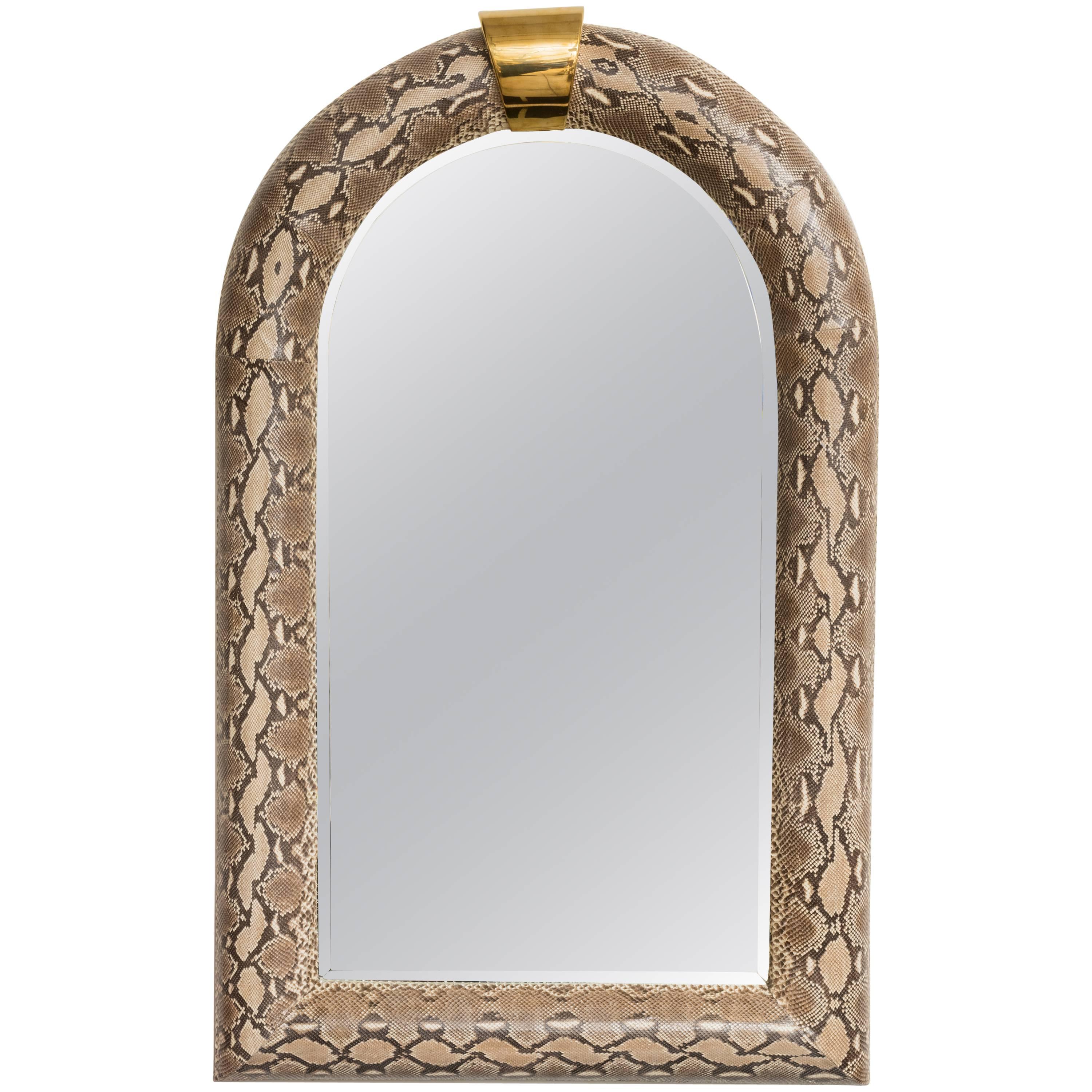 Python Dark Mirror For Sale at 1stDibs