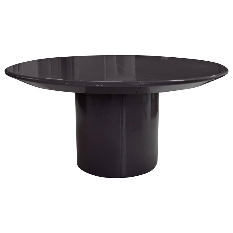 Karl Springer Knife Edge Dining Table For Sale at 1stDibs