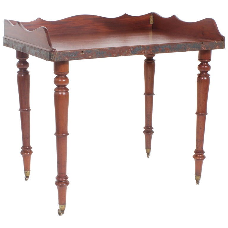 19th Century Canadian Campaign Table at 1stDibs