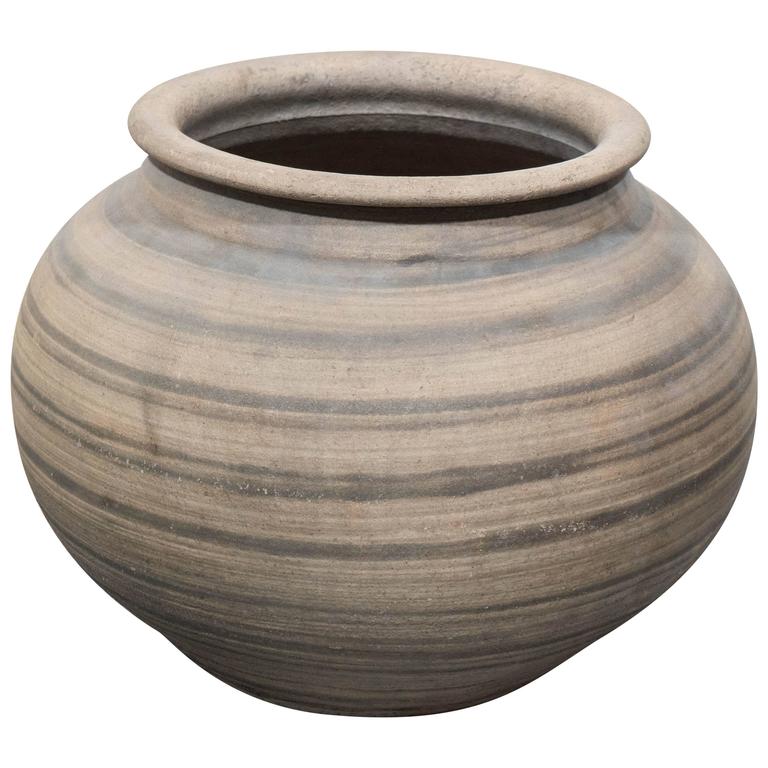Simple Clay Water Container at 1stDibs
