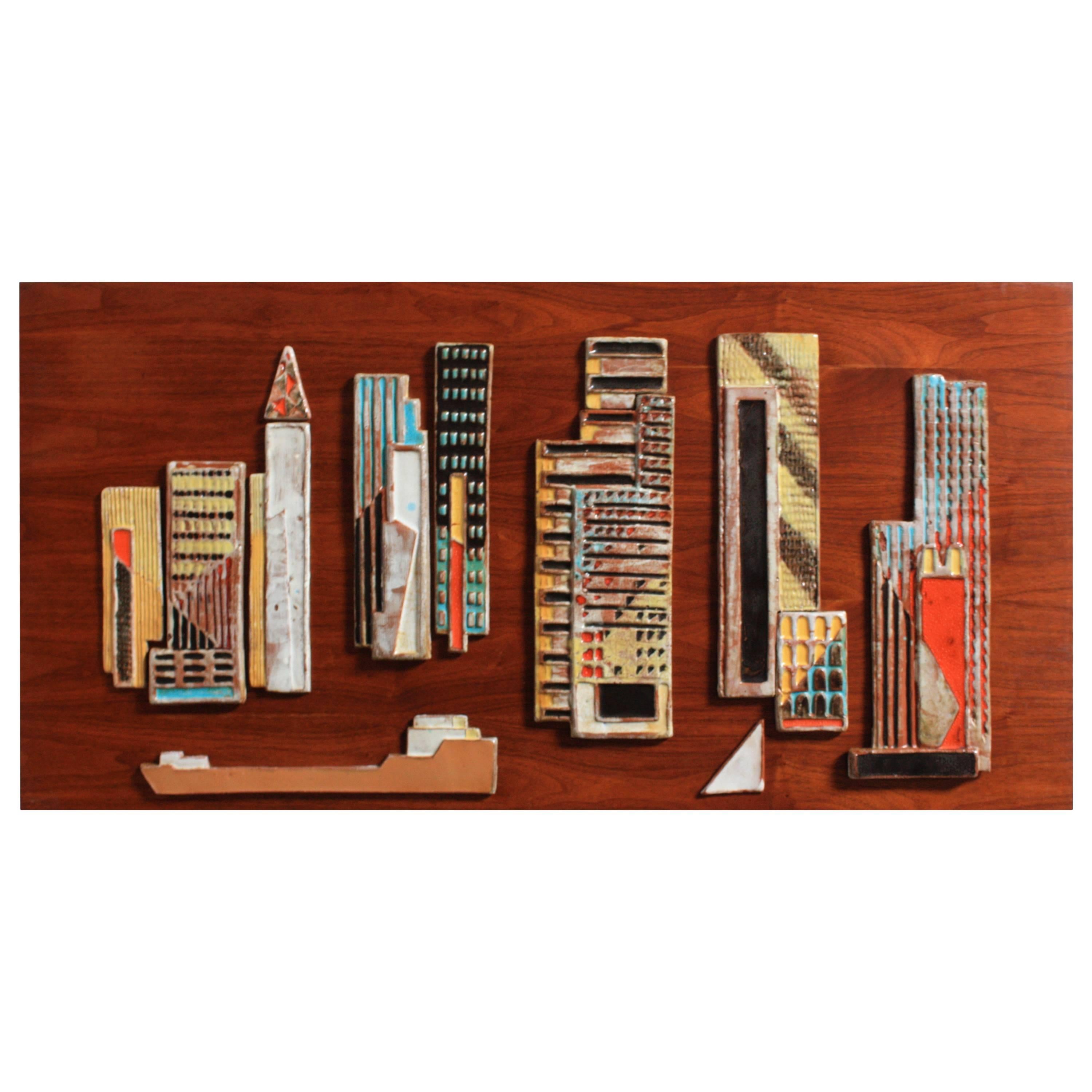 Monumental Harris Strong Manhattan Scene at 1stDibs