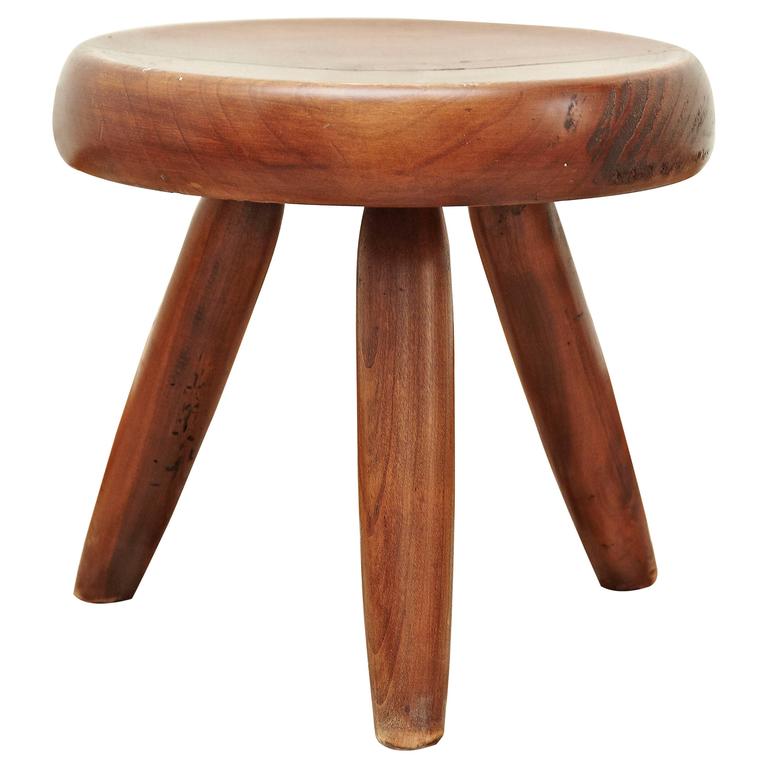 Charlotte Perriand Stool, circa 1950 at 1stDibs