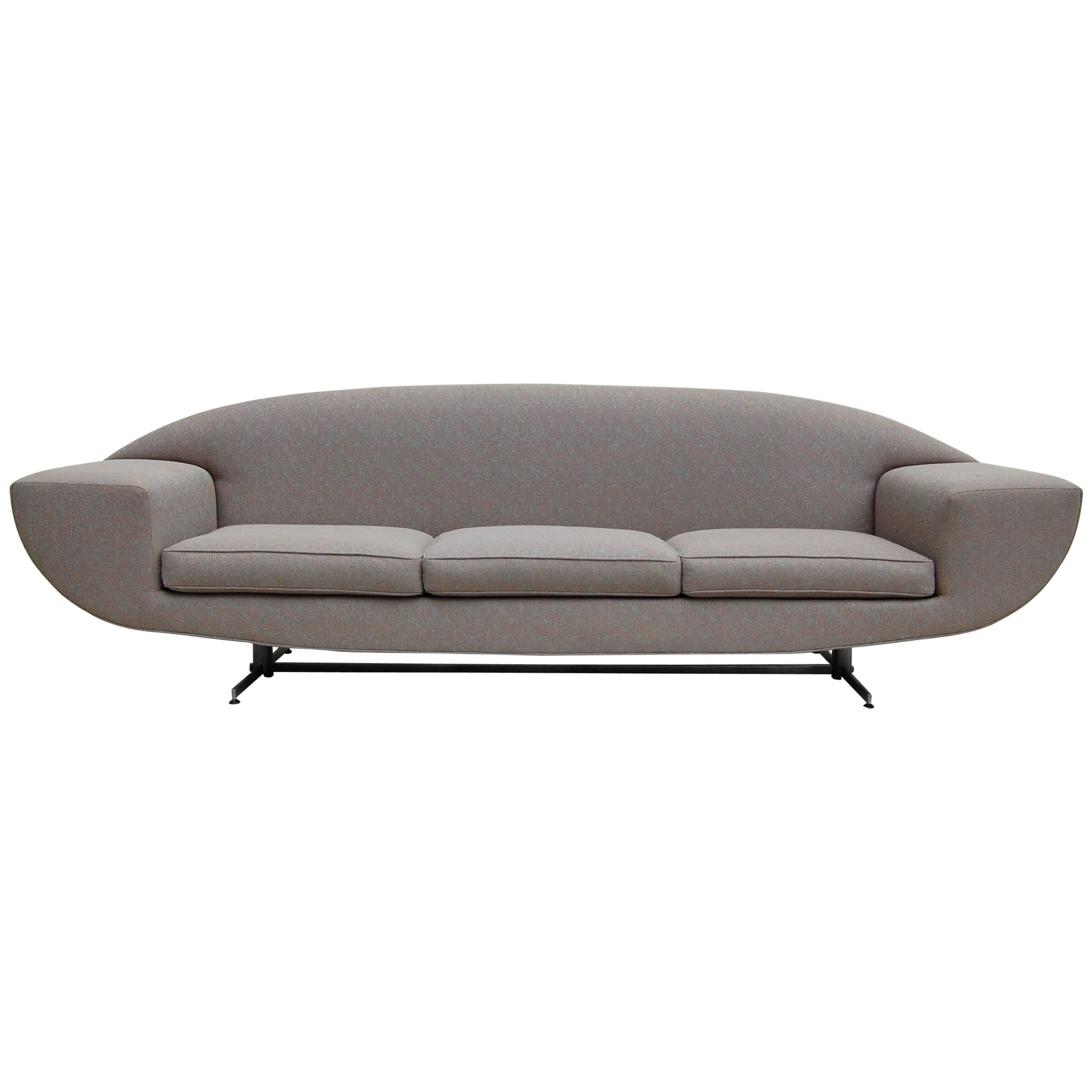 Johannes Andersen Style Capri Sofa at 1stDibs | johannes andersen capri, johannes andersen sofa