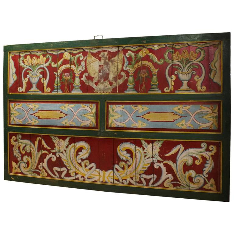 Large Antique American Carnival Decorative Wood Panel For Sale at 1stDibs Large Antique American Carnival Decorative Wood Panel For Sale at 1stDibs