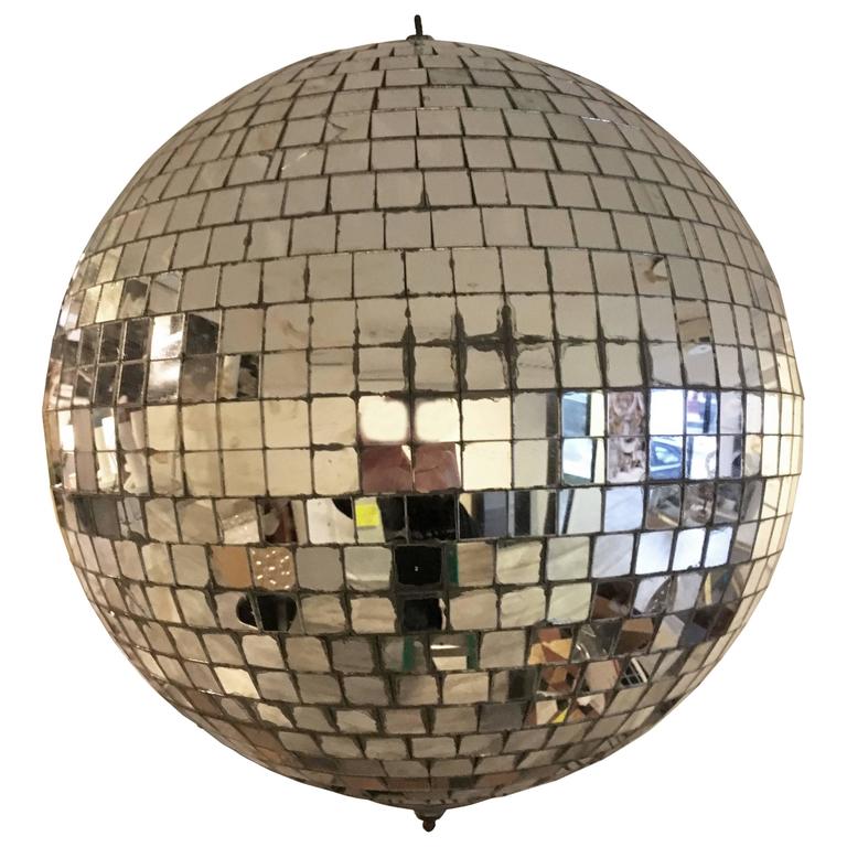 1970s Disco Ball from Club 12 West, NYC at 1stDibs | vintage disco ball ...