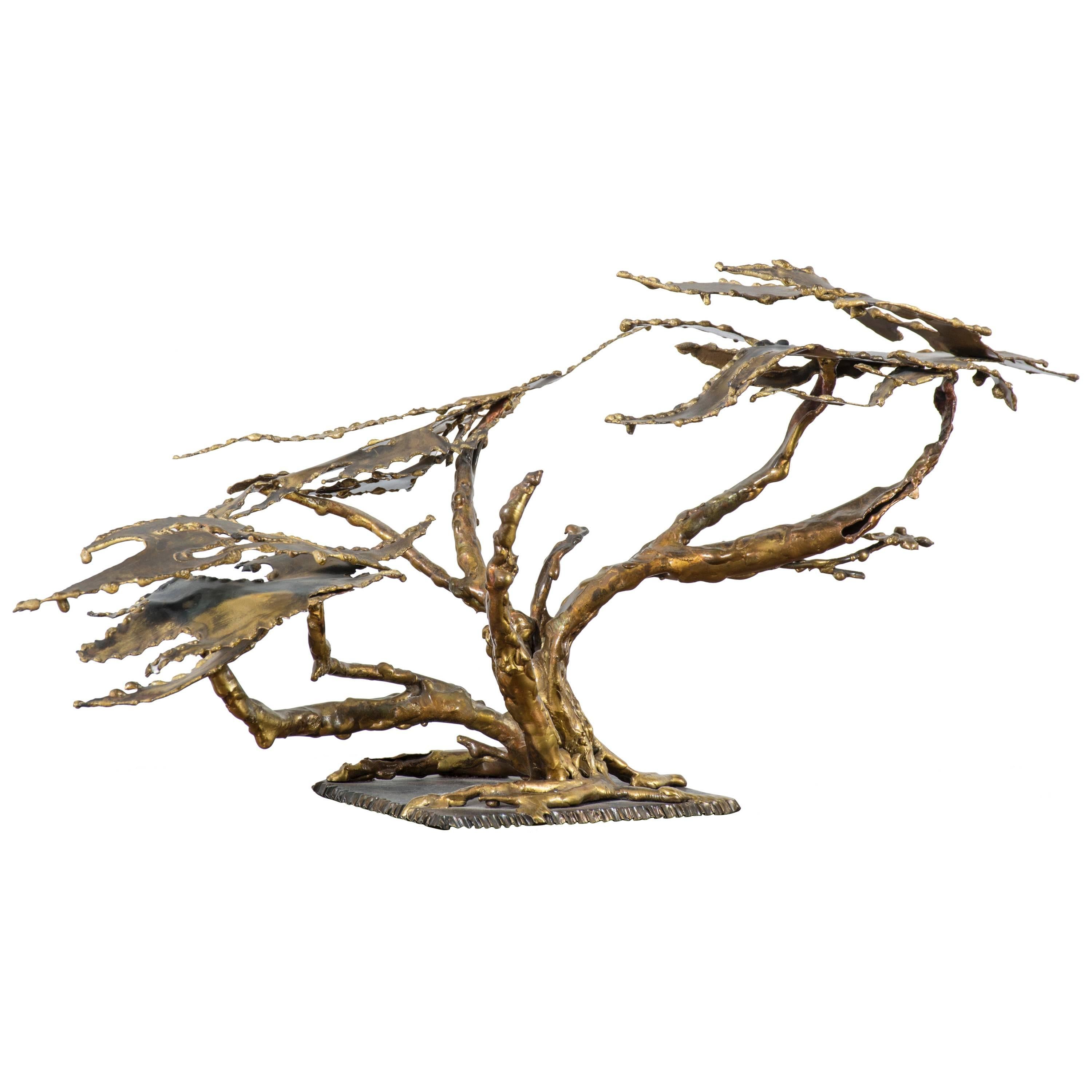 Vintage Metal Sculpture, signed B. Gerdes 1975 at 1stDibs