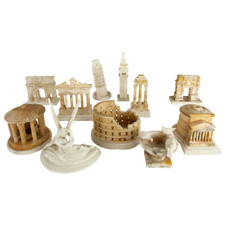 A remarkable find - a dozen late 19th century Grand Tour architectural ...