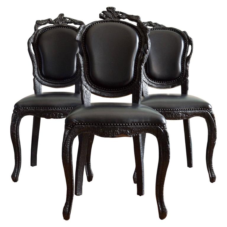 Maarten Baas 'Smoke' Dining Chair for Moooi at 1stDibs | maarten baas ...