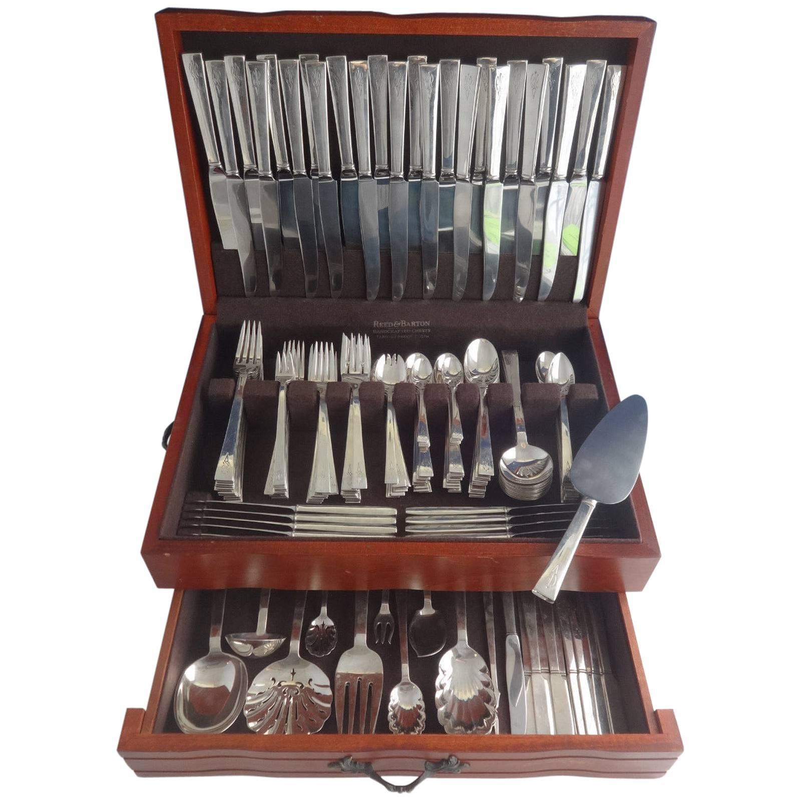 Continental by International Sterling Silver Flatware Set Owned By Rosa ...