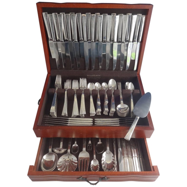 Continental by International Sterling Silver Flatware Set Owned By Rosa ...