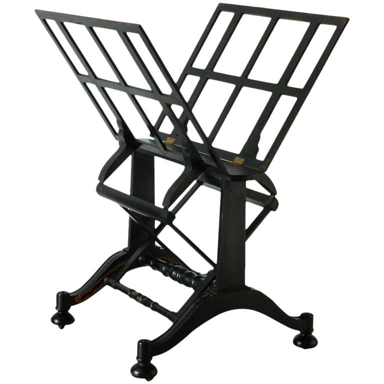 19th Century Style Library Folio Stand For Sale at 1stDibs