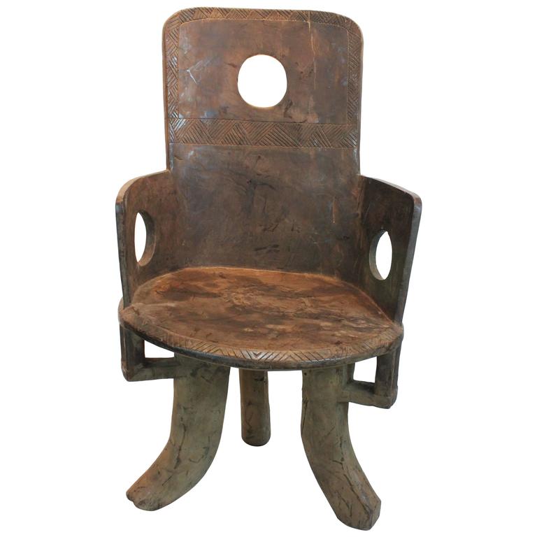 Ethiopian Chiefs Chair at 1stDibs