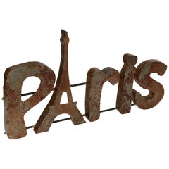 "Paris" Sign at 1stDibs