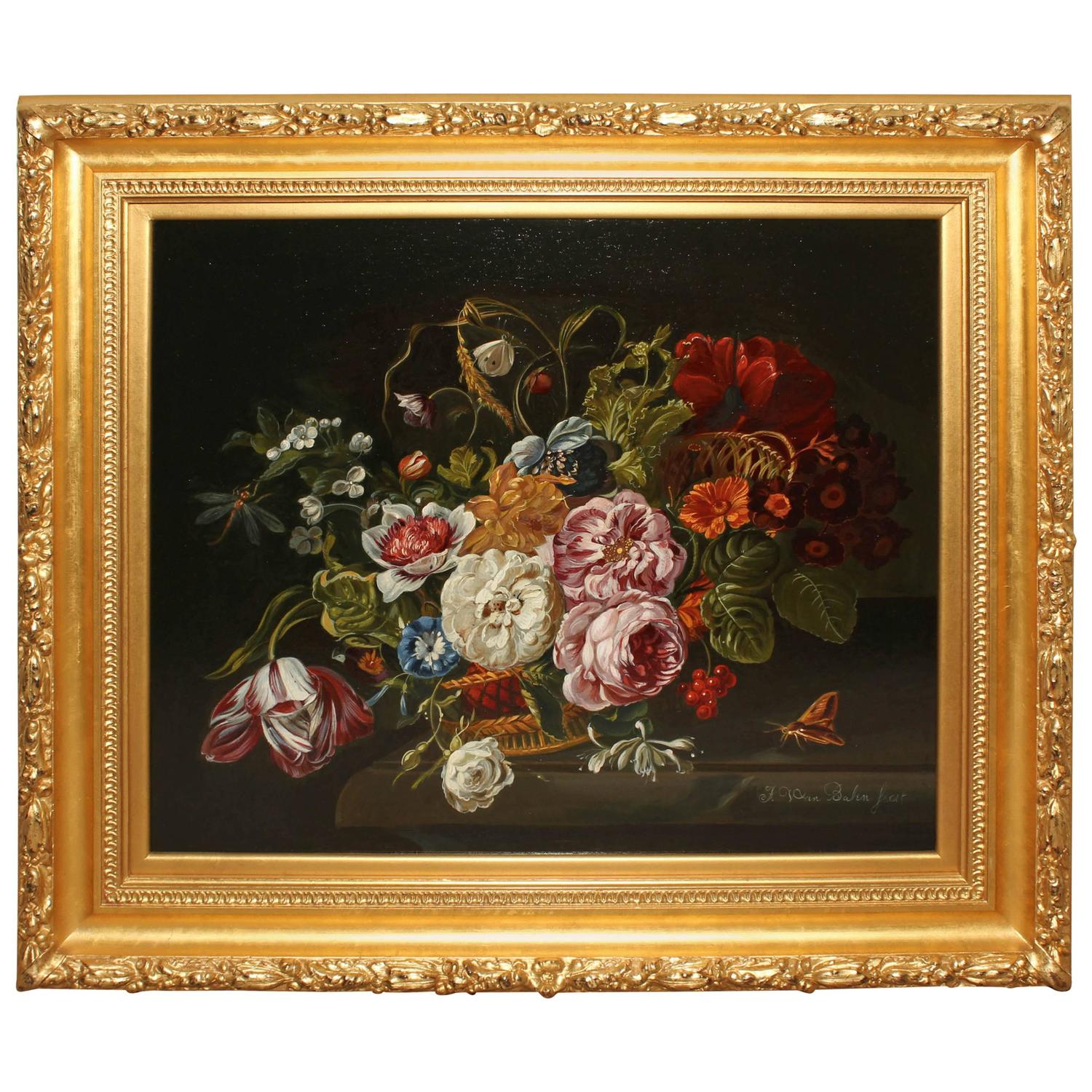 Oil Painting by Frederick Victor Bailey at 1stdibs