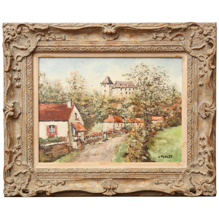 Louis Peyrat Original Oil Painting at 1stDibs