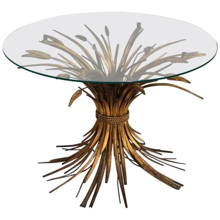 Wheat Sheaf Table, France, 1950s at 1stDibs