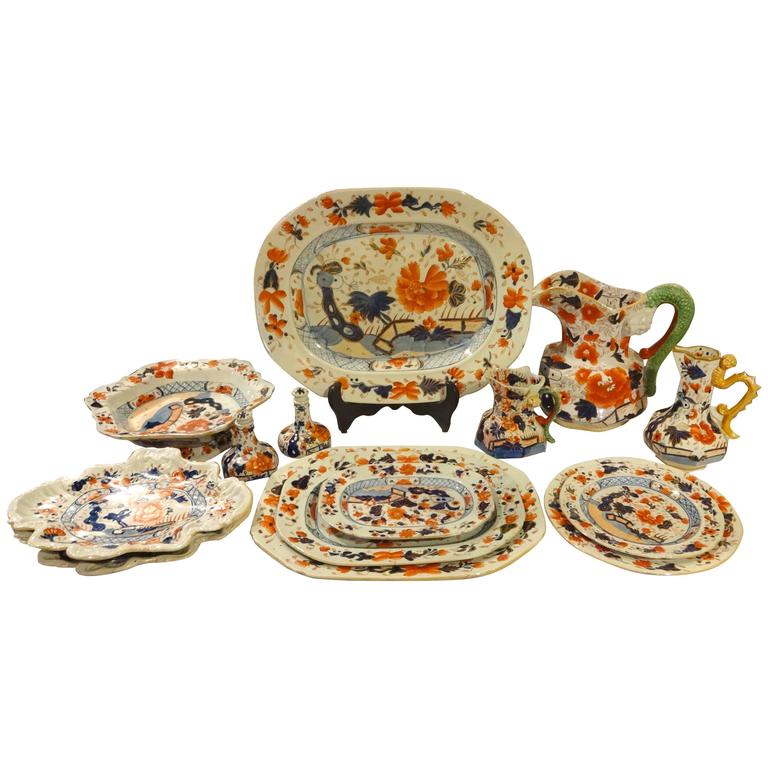 Mason's Ironstone China Collection at 1stDibs