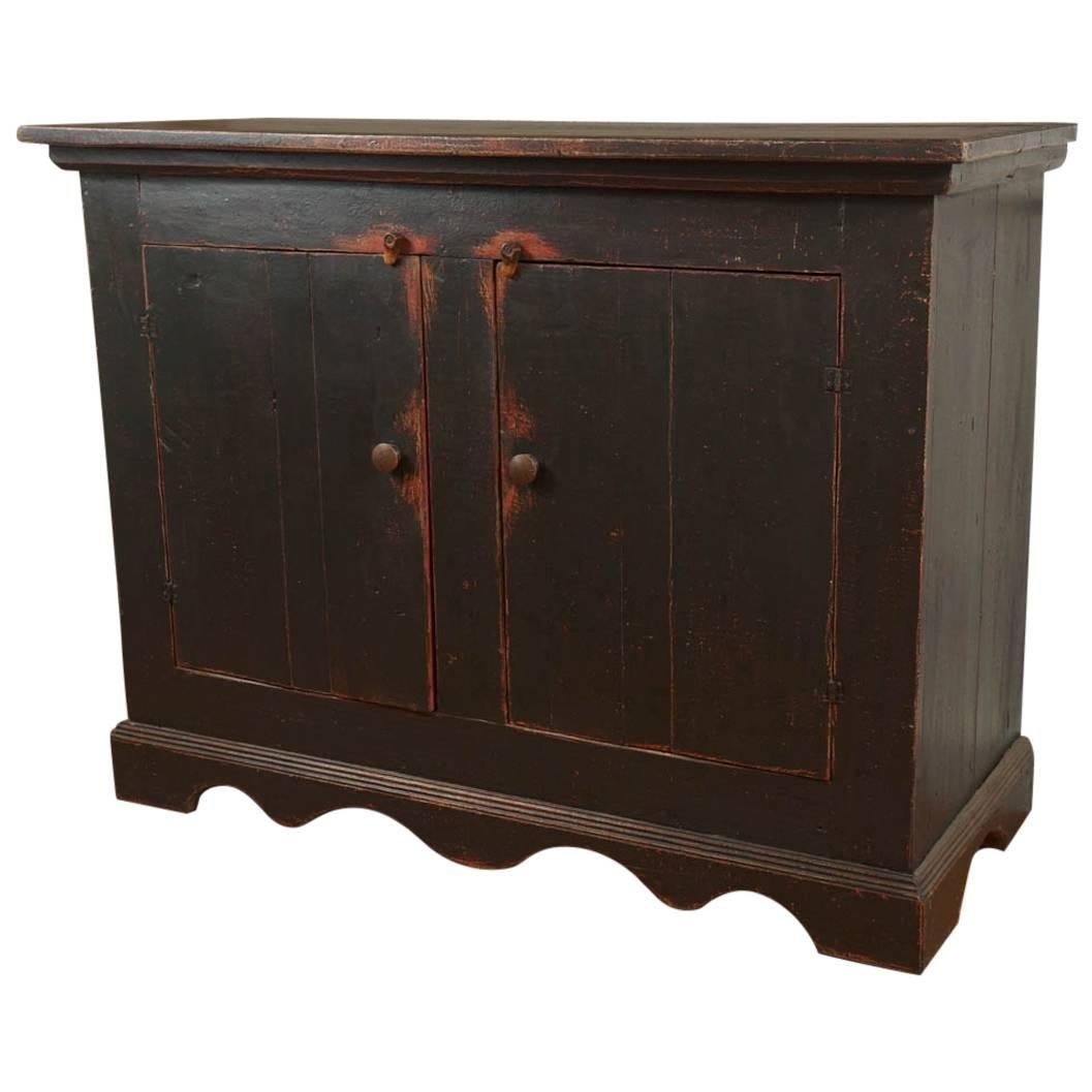 Painted Two-Door Buffet at 1stDibs