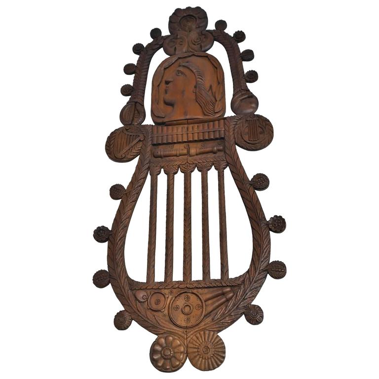 19th Century Music Instrument Shop Sign at 1stDibs