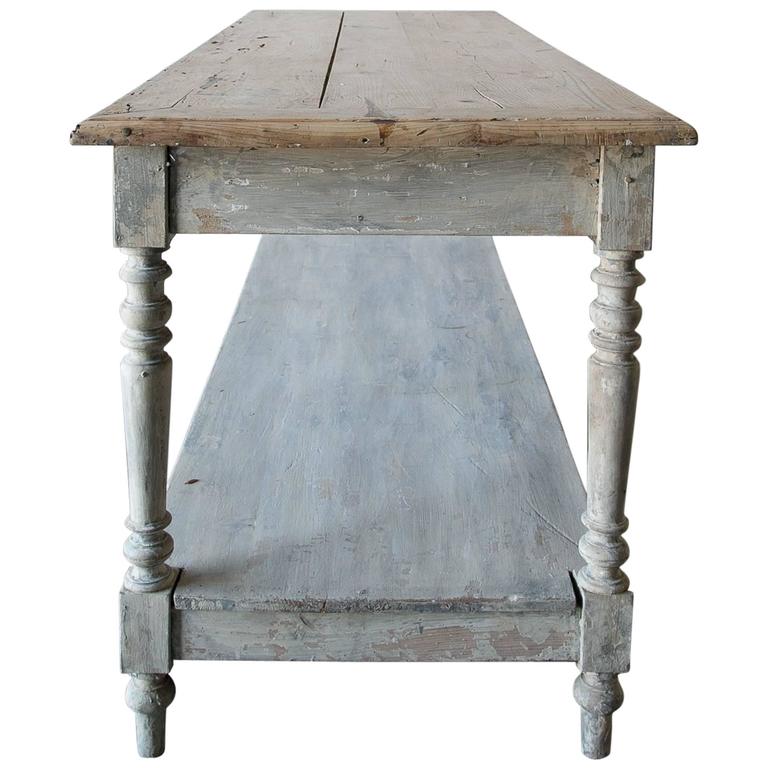 Antique French Drapery Table, circa 1900 at 1stDibs