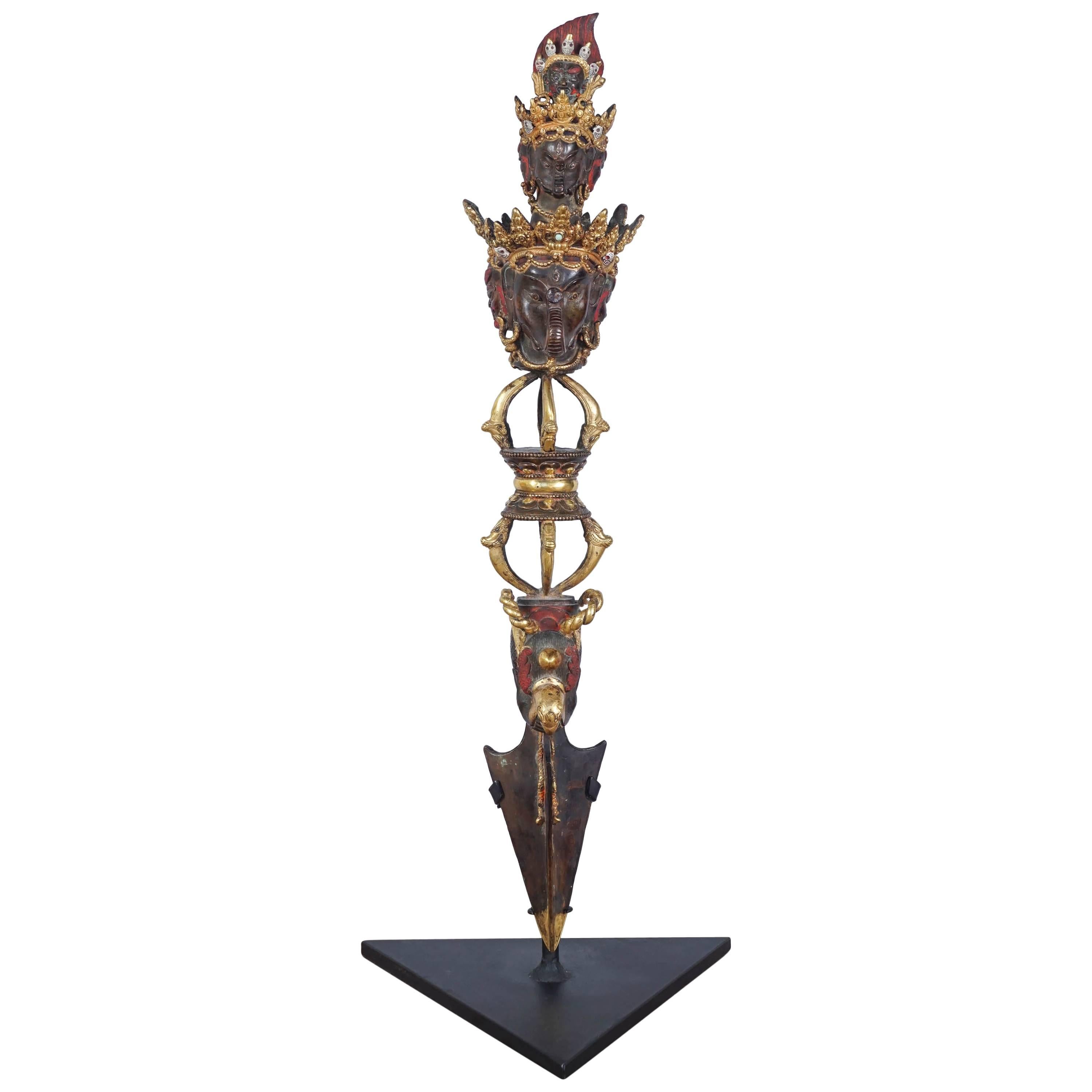 Early 20th Century Purba on Stand at 1stDibs