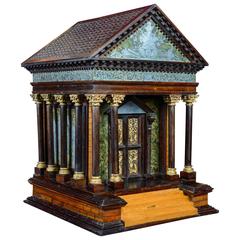 19th Century, Little Roman Temple with Secret Opening Systems by ...