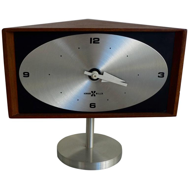 Vintage George Nelson Desk Clock at 1stDibs