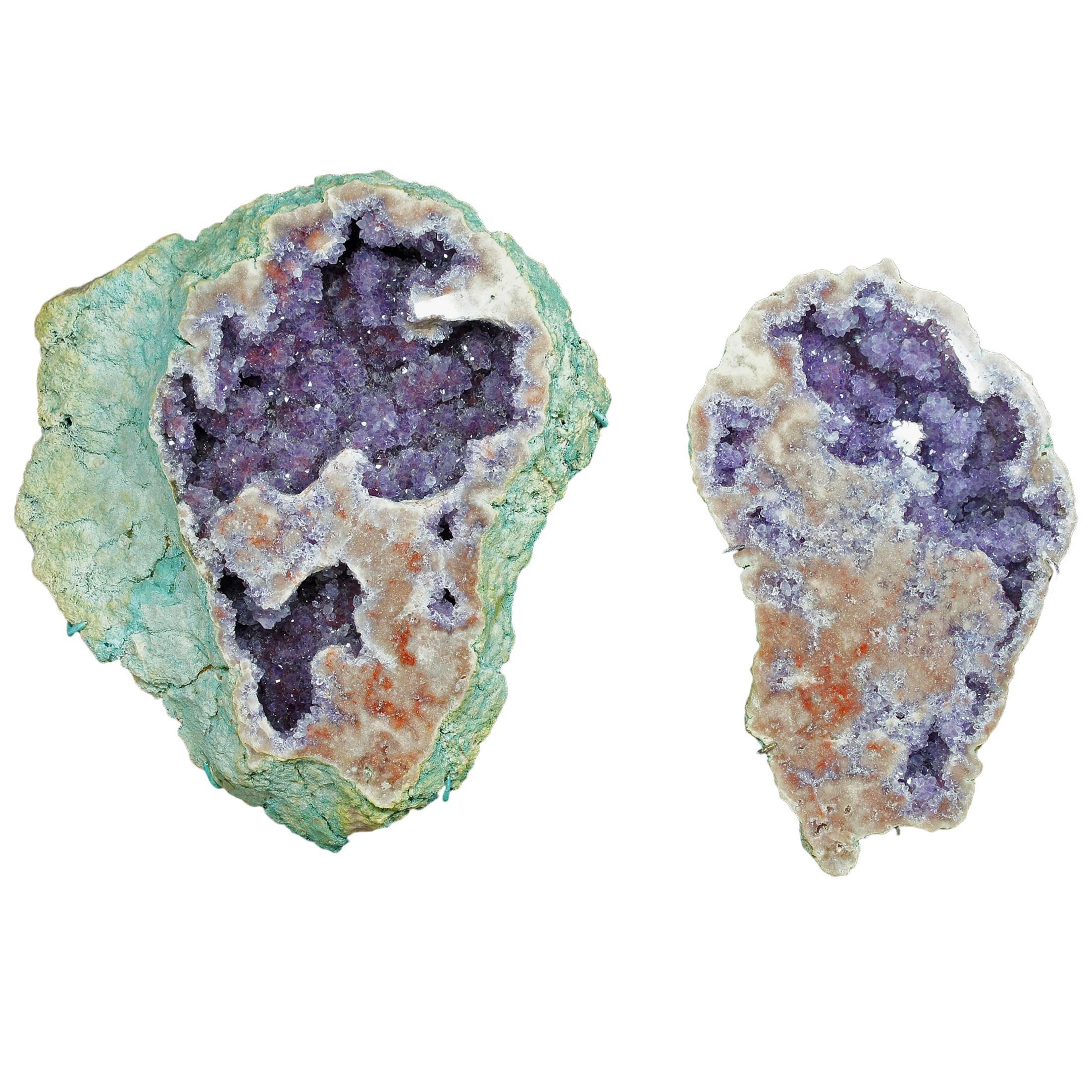 Geode Rose Quartz - 7 For Sale on 1stDibs | rose quartz geode