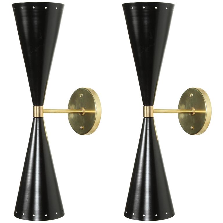 Double Cone Sconce by Lawson-Fenning at 1stDibs