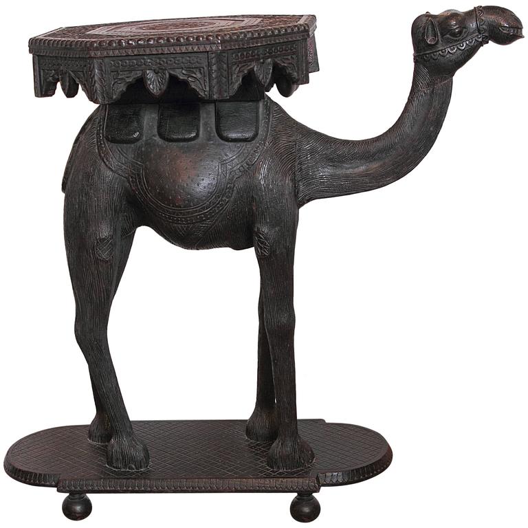19th Century Anglo-Indian Camel Side Table at 1stDibs