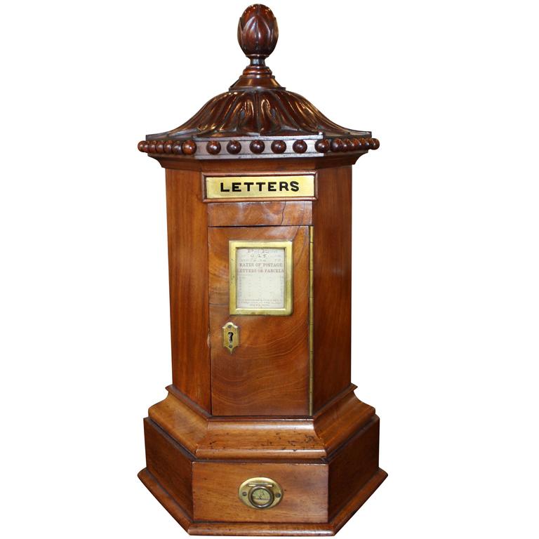 English Letter Box, circa 1870s at 1stDibs