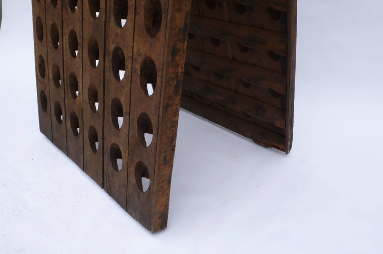 French Champagne or Wine Storage Rack at 1stDibs