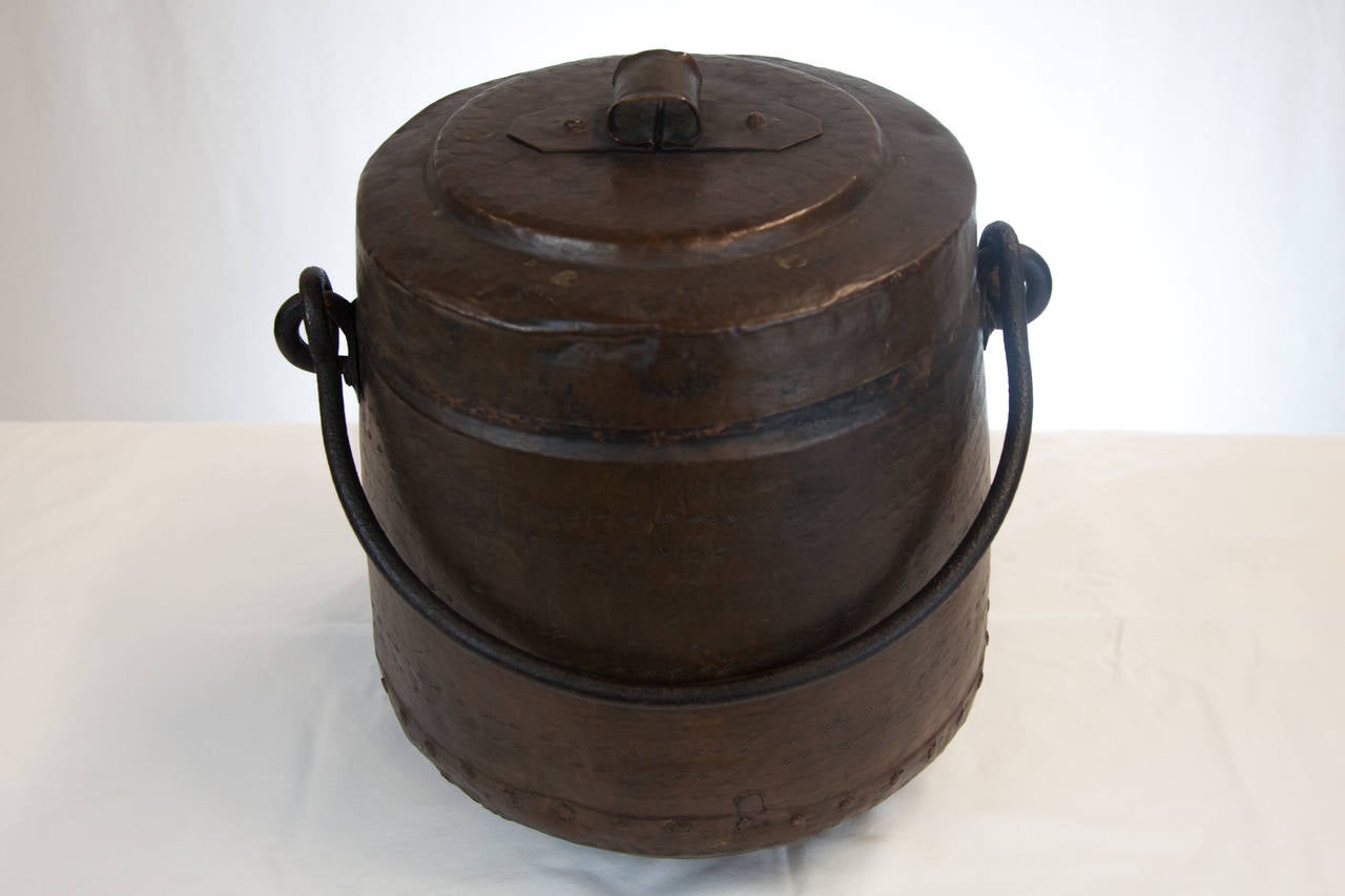 Late 19th Century Copper Ash Pot at 1stDibs