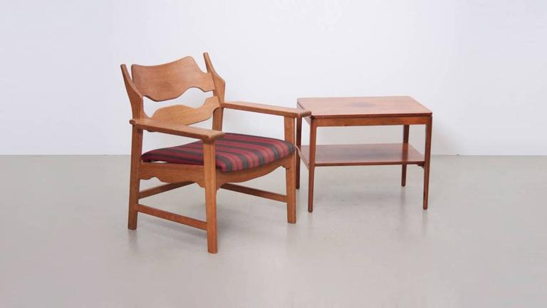 Oak Razor Back Lounge Chair by Henning Kjaernulf at 1stDibs | razor ...