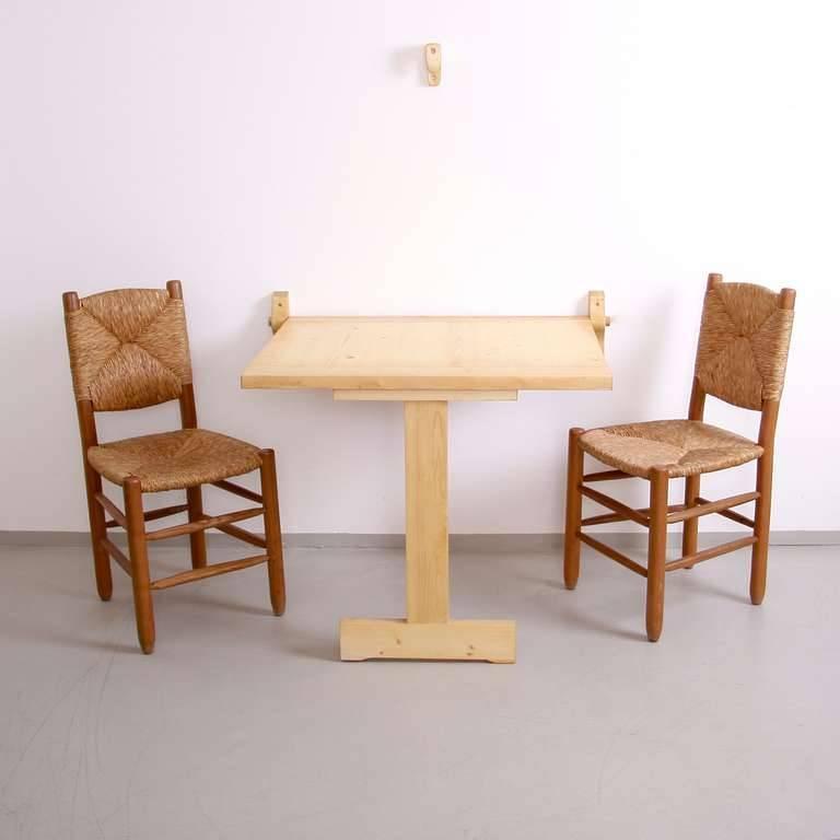Charlotte Perriand Wall Table for Les Arcs For Sale at 1stDibs