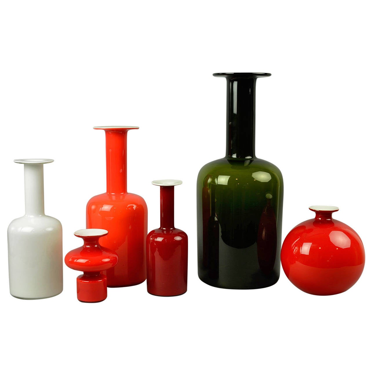 Group of Holmegaard "Carnaby" Vases For Sale at 1stDibs | holmegaard ...