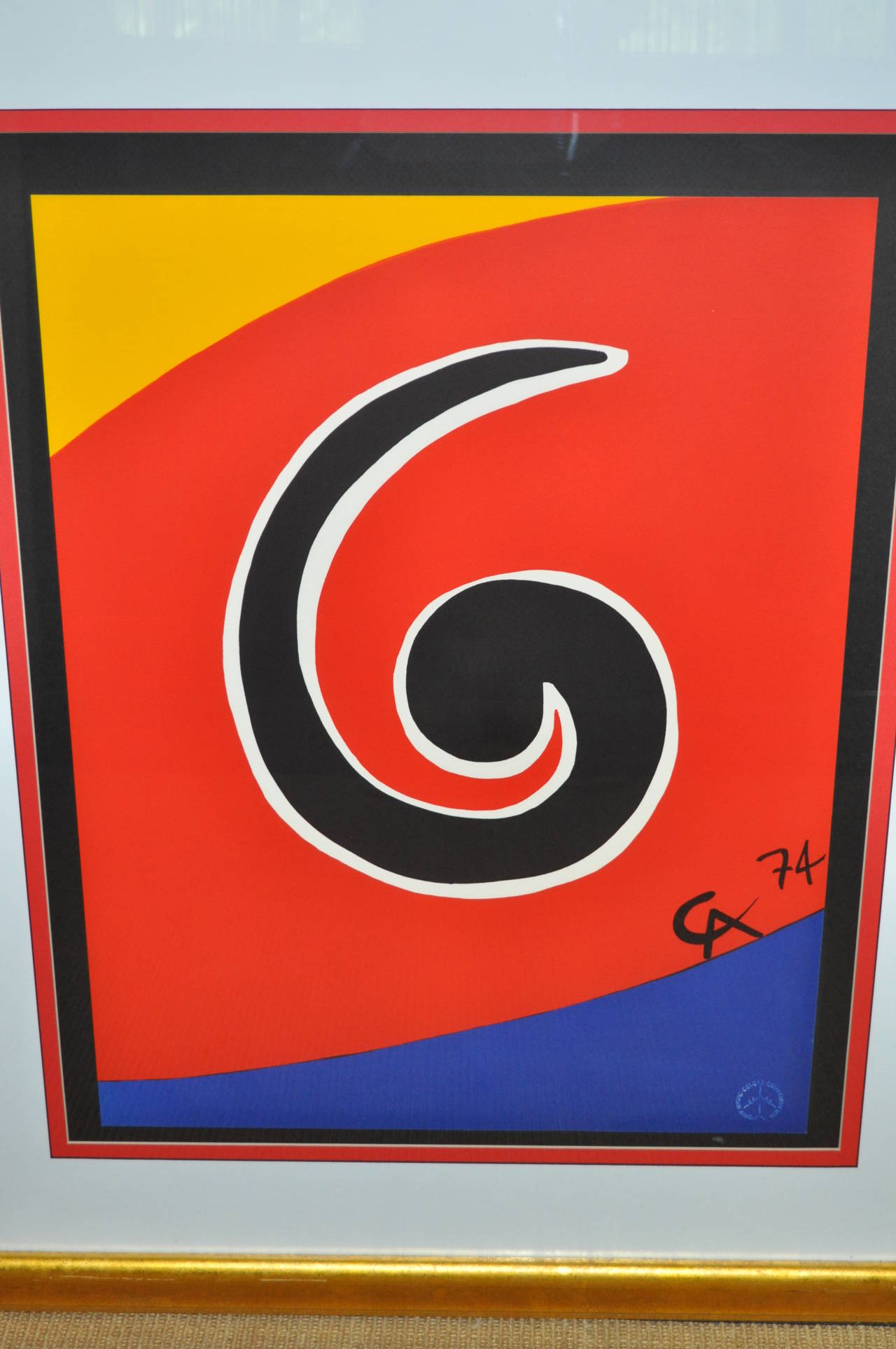 Alexander Calder Original Lithograph "Sky Swirl" at 1stDibs