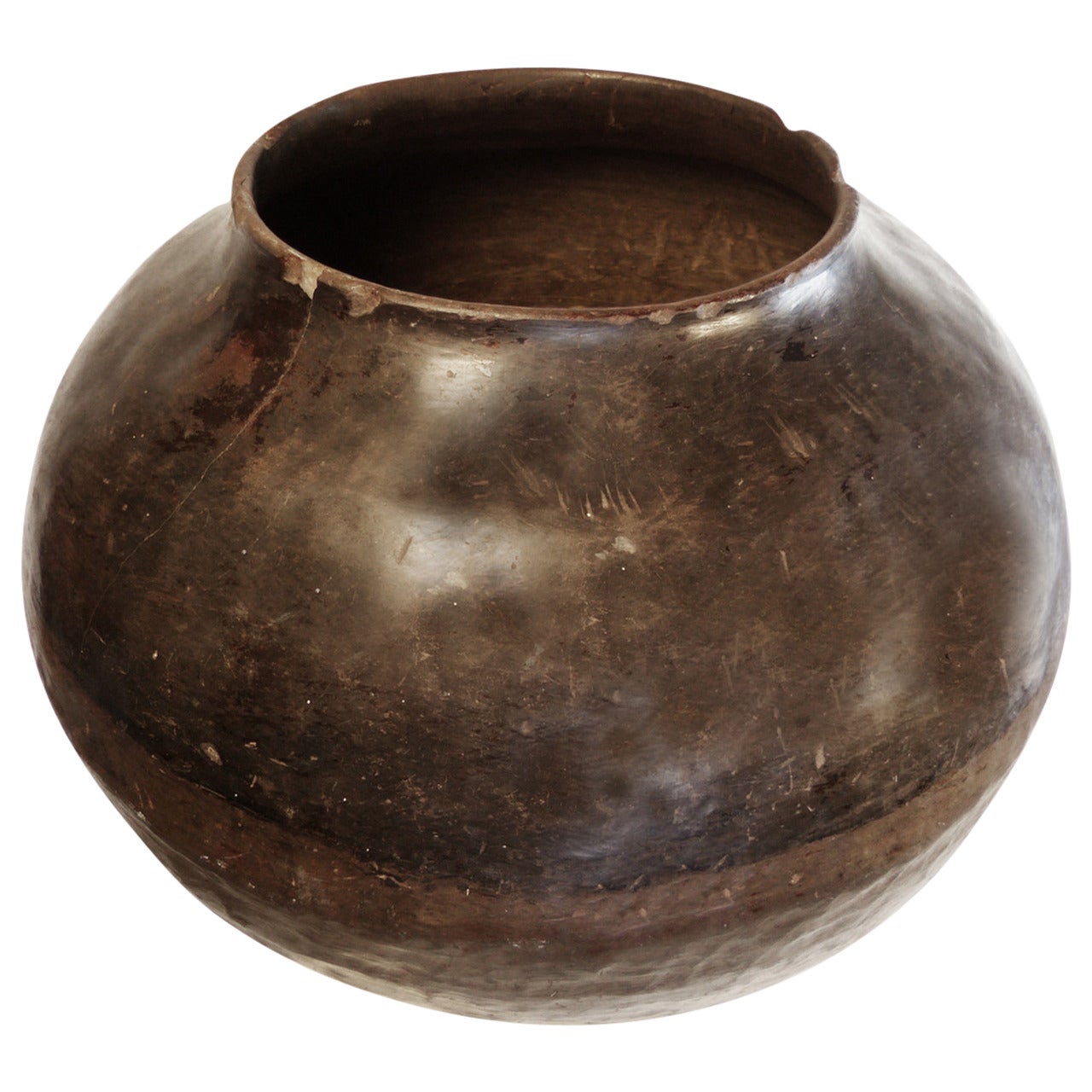 San Juan Pueblo Storage Jar, circa 1880 at 1stDibs