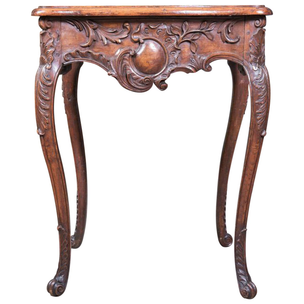 18th Century Neapolitan Italian Rococo Console Table at 1stDibs