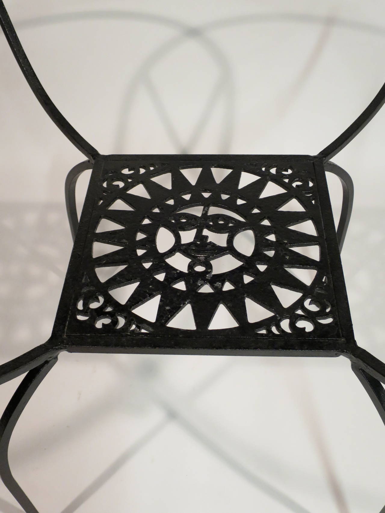 Arthur Umanoff Mayan Sun Table Base For Sale at 1stDibs