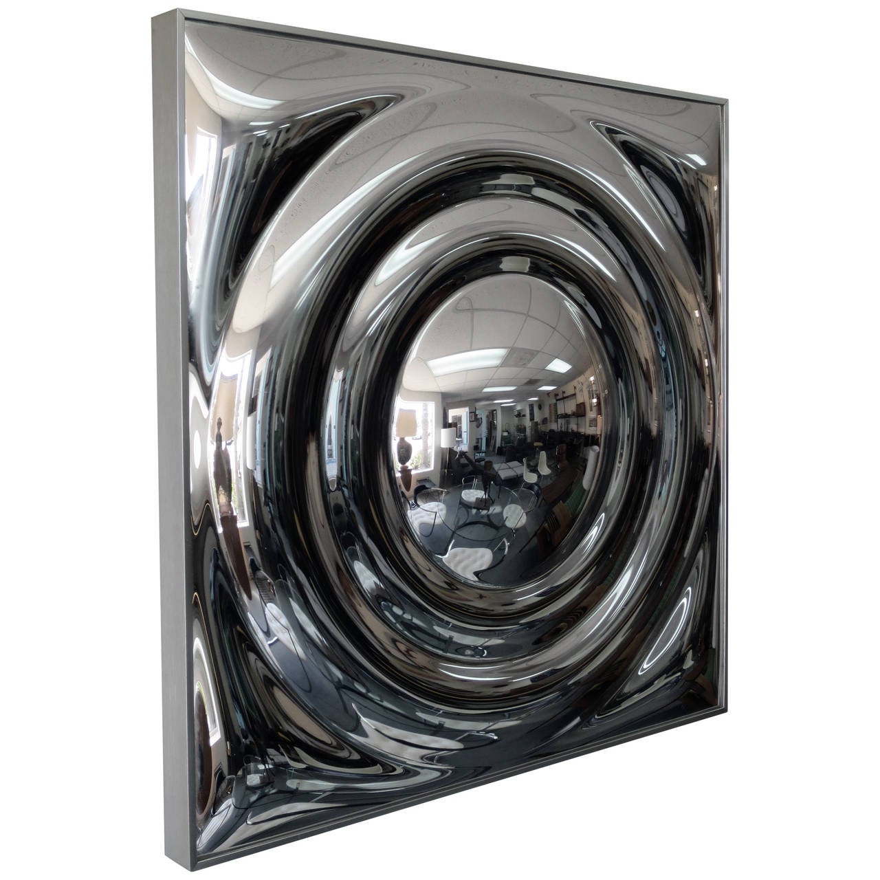 Mid-Century 'Saturn Ring' Op Art Mirror by Turner at 1stDibs