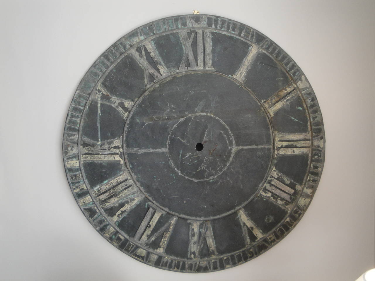 19th Century French Copper Clock Face at 1stDibs