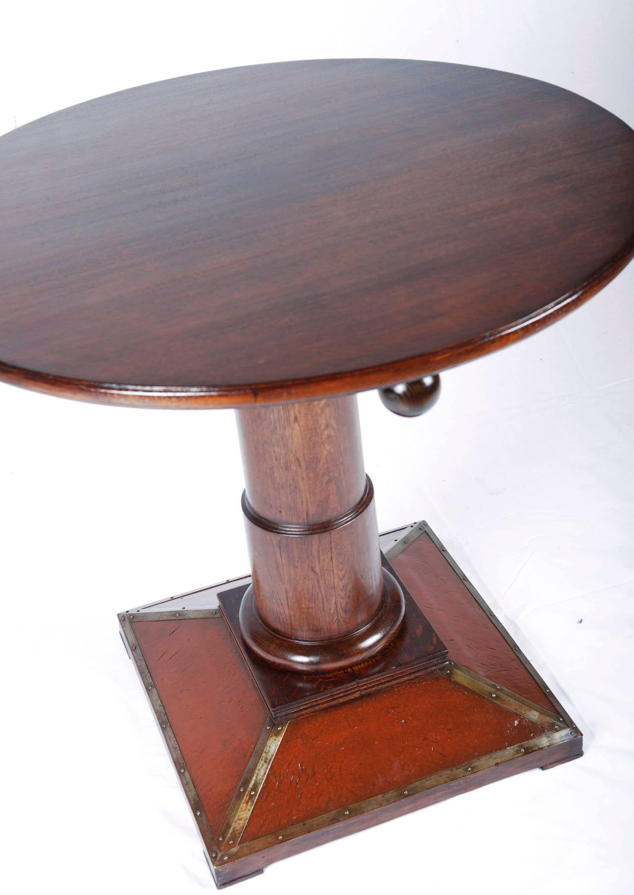 Round Vienna Secession Table at 1stDibs