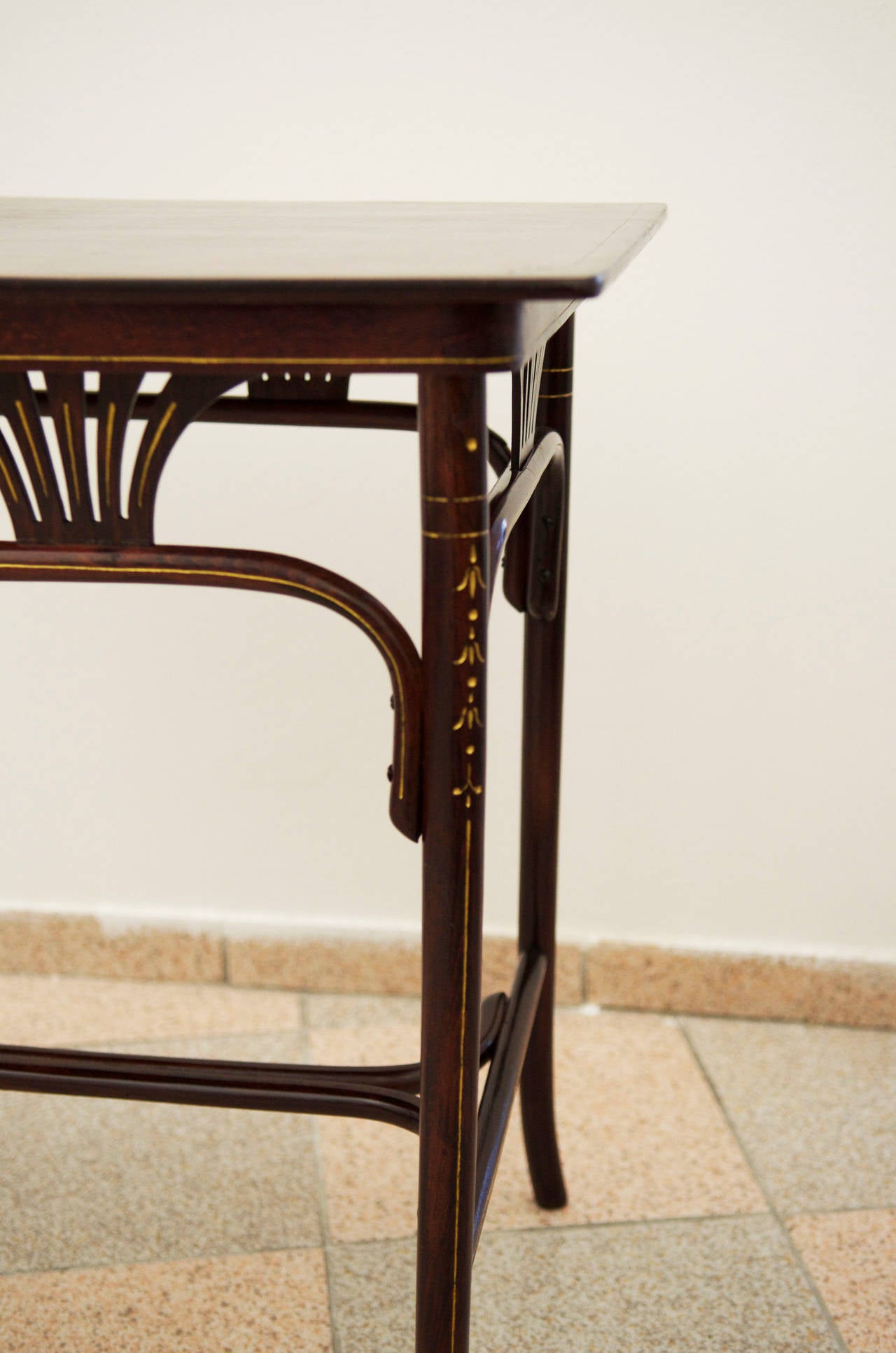 Art Nouveau Thonet Table at 1stDibs