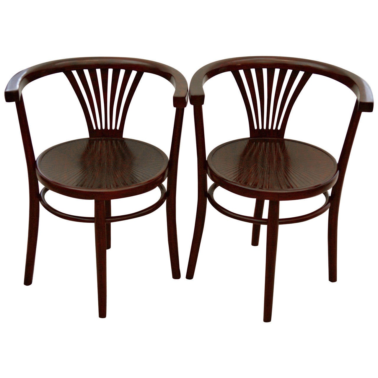 Thonet Desk Armchair Nr. 28 (6028) at 1stDibs