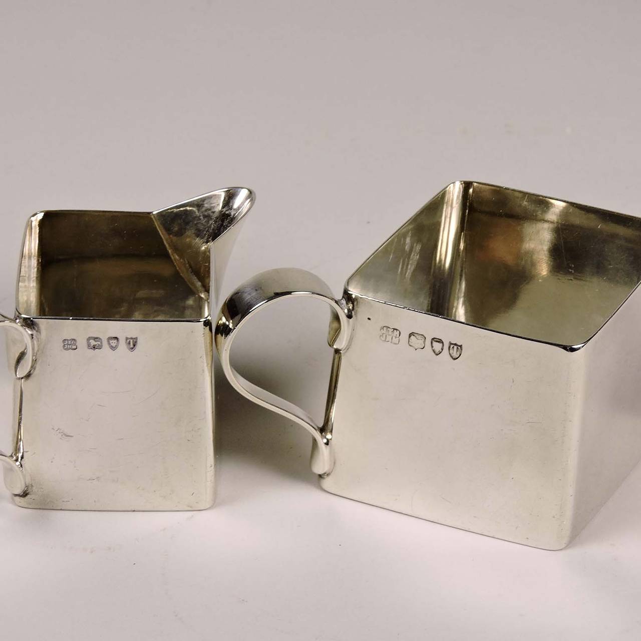 English Silver Christopher Dresser Design, Three-Piece Coffee Service ...