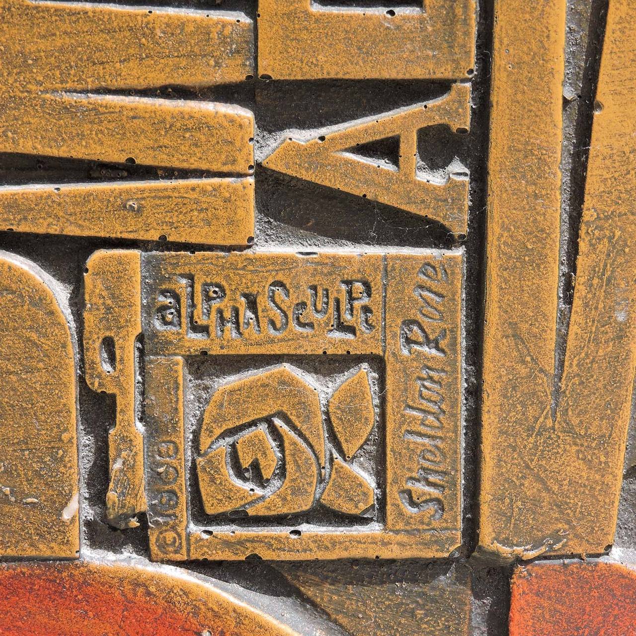 Mid-Century Modern Sheldon Rose Alpha Sculpture at 1stDibs