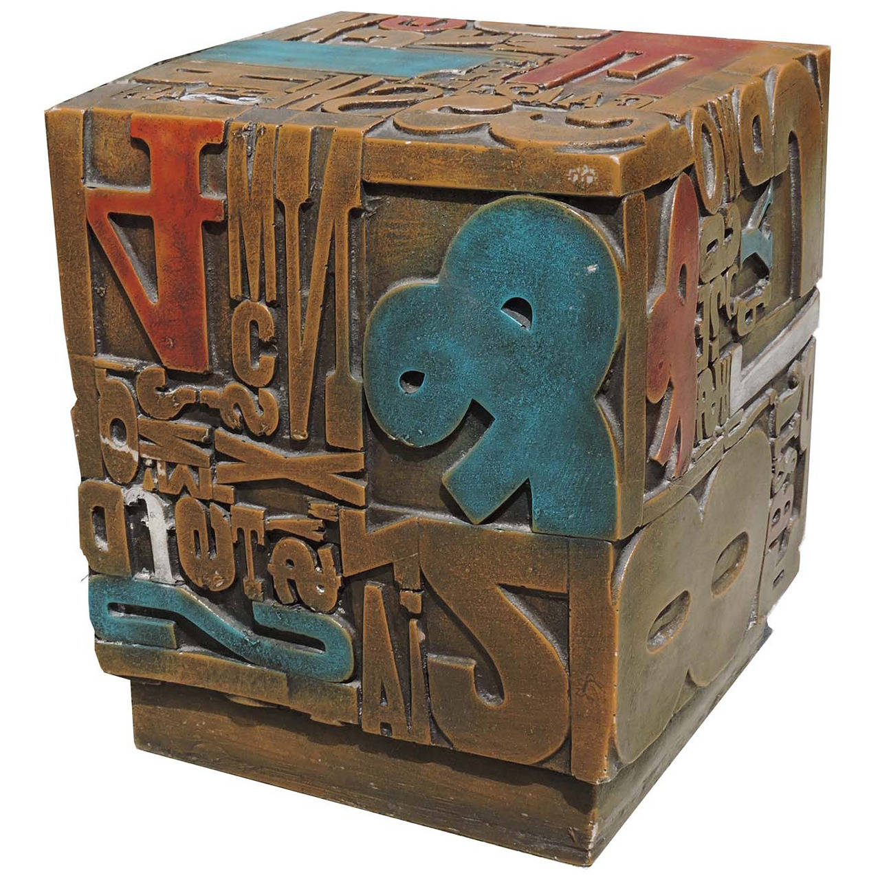 Mid-Century Modern Sheldon Rose Alpha Sculpture at 1stDibs